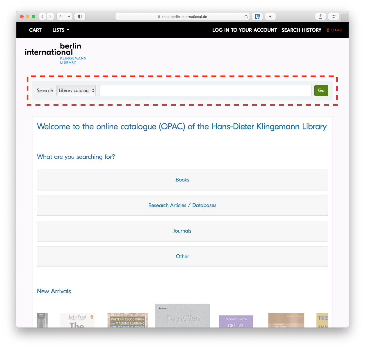 How To Search The Libr Klingemann Library LibGuides How To Search The Libr Klingemann Library LibGuides